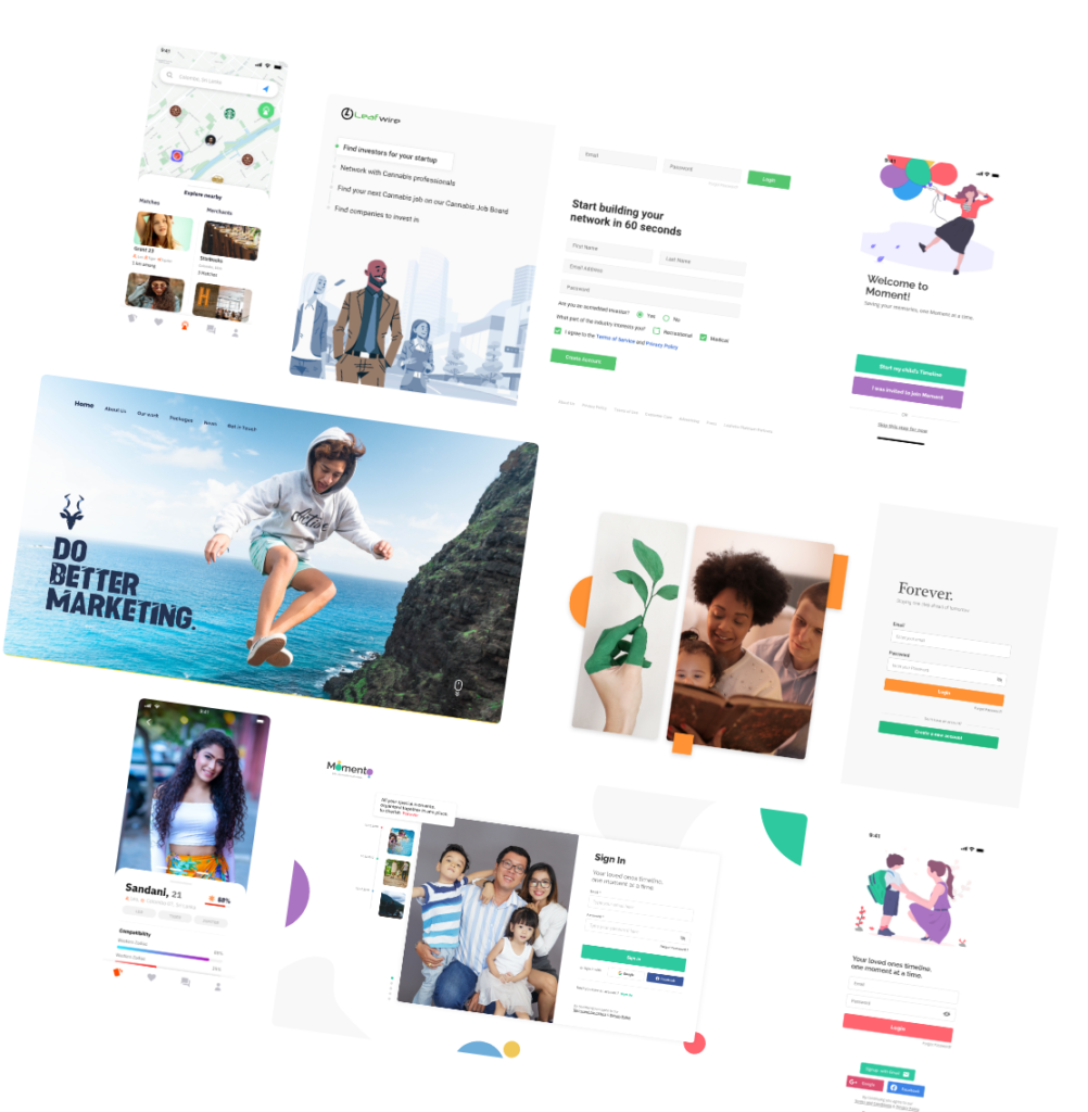 UI/UX Design - Ceylon Solutions